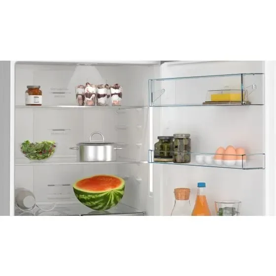 ثلاجة بوش فريزر سفلي 483لتر اينوكس تركيKGN55VI2E9 - Brico Plan-it